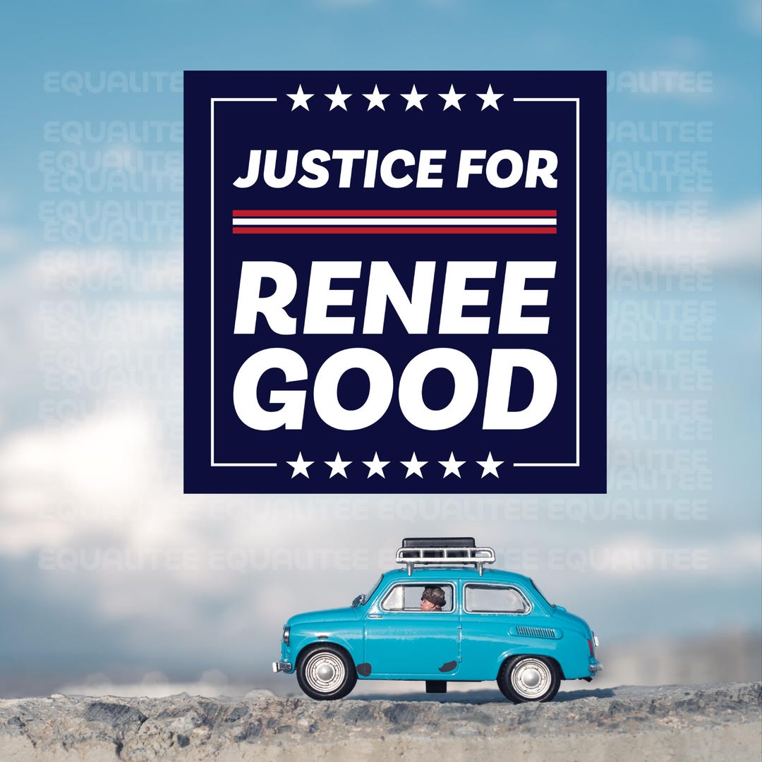 Justice for Renee Good Sticker Social Justice Bumper Sticker ...