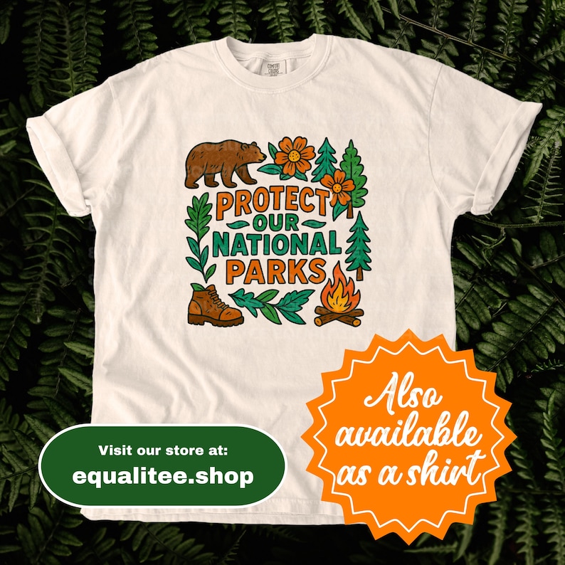 Save Our National Parks Stickers, Protect Public Media, Protect Our ...