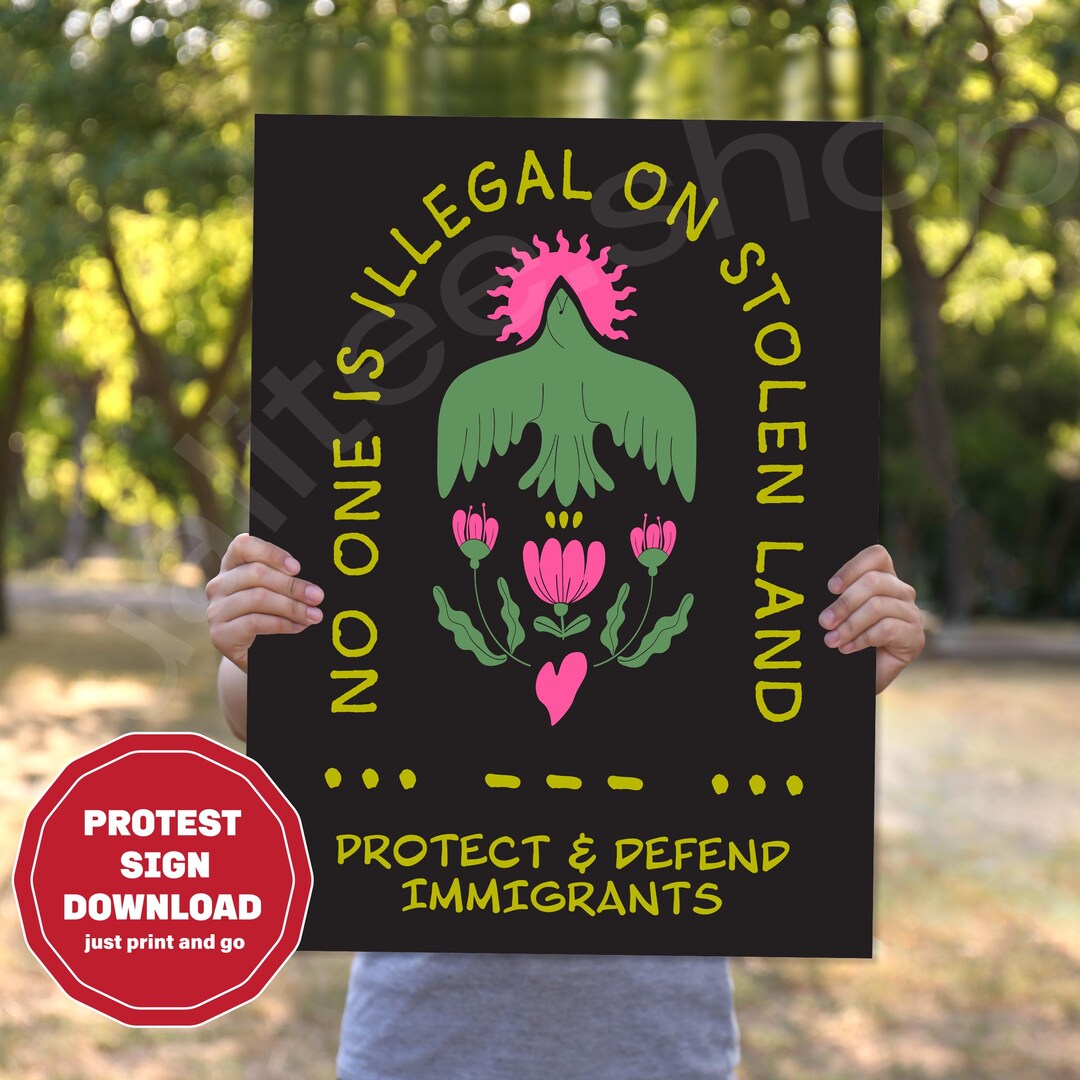Abolish ICE Printable Protest Sign - Families Belong Together, Uphold ...