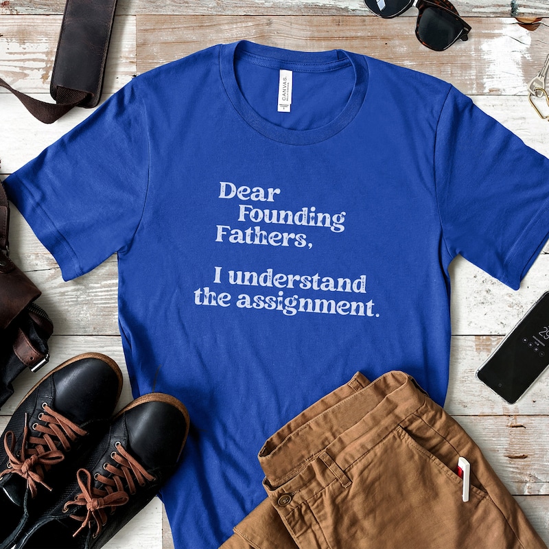I Understand the Assignment Tshirt - Etsy