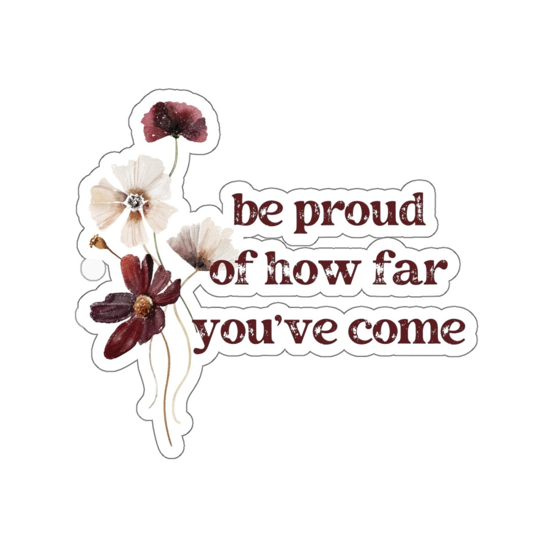 Positive Recovery Sticker Decal Mental Health Recovery Anorexia Nervosa ...