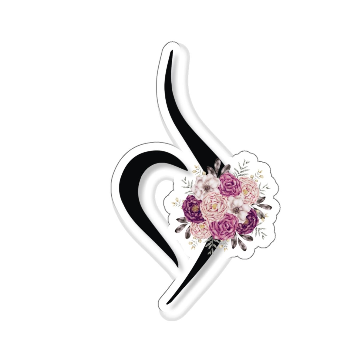 NEDA Symbol Transparent Sticker Decal, Mental Health Recovery Anorexia ...
