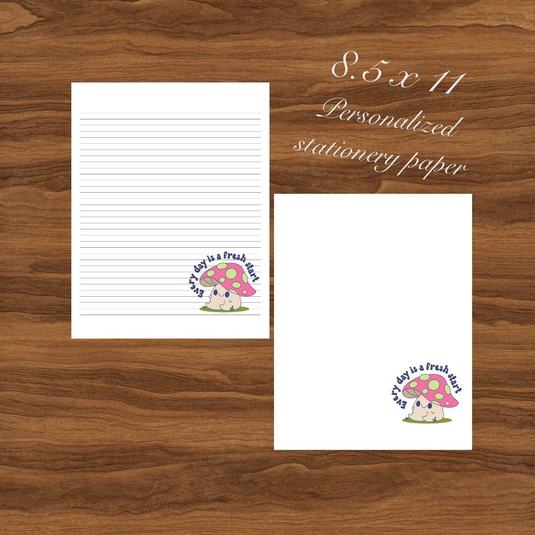 Eating Disorder Symbol Letter Writing Stationery Paper - Etsy