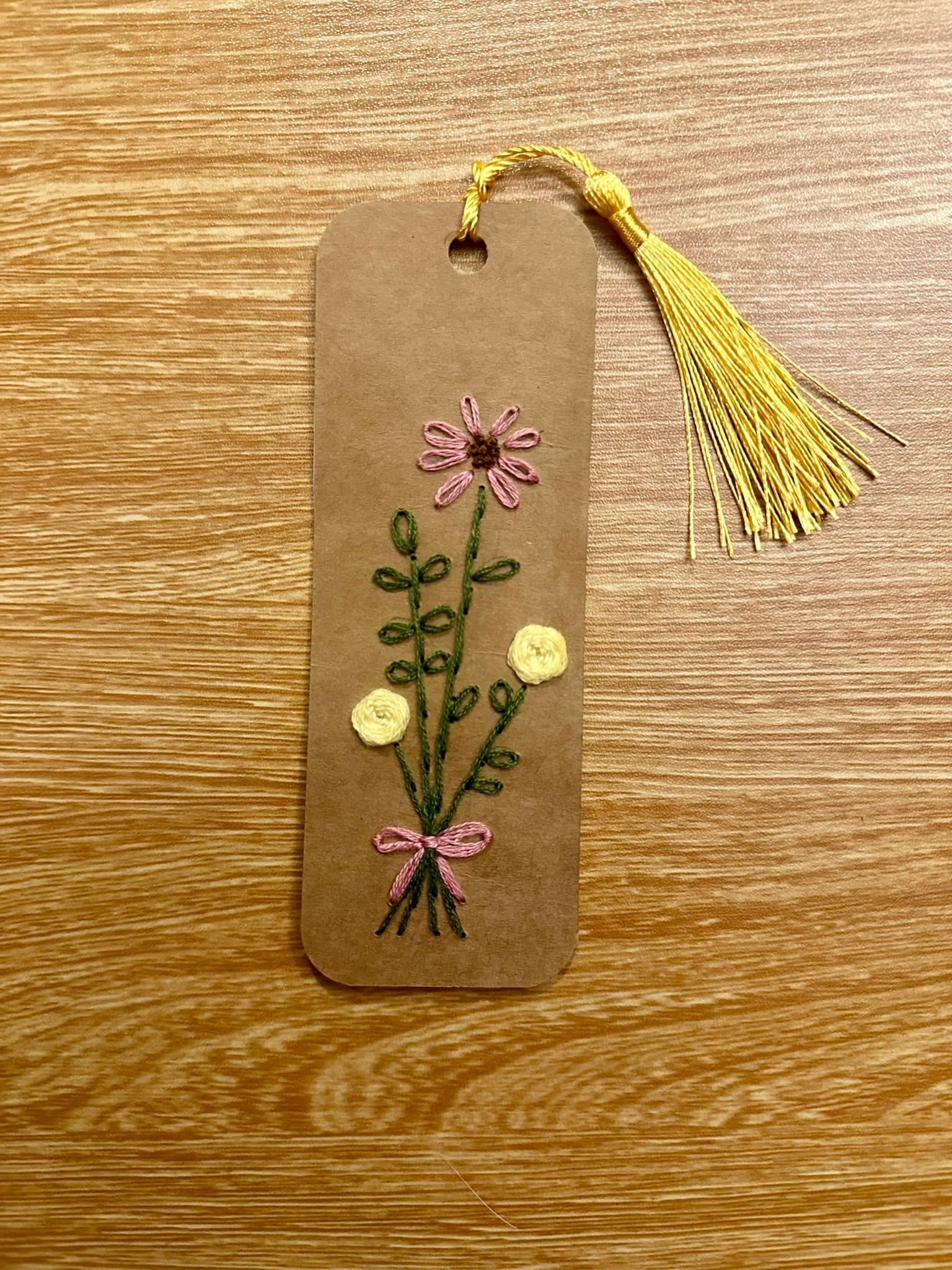 Hand-embroidered Customizable Bookmarks With Tassel – Choose Your ...