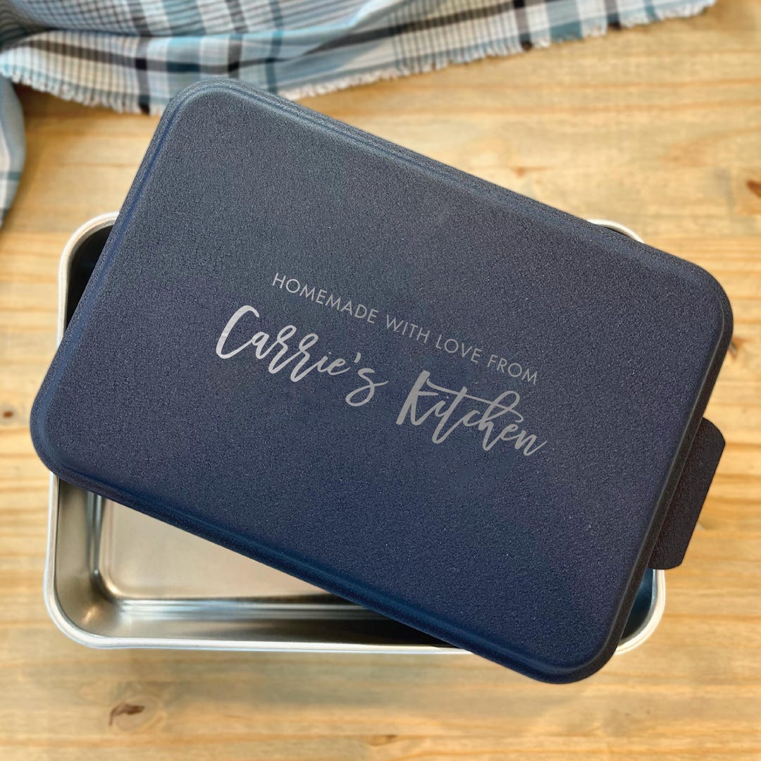 Made With Love From Engraved Cake Pan, Personalized Cake Pan, Cake Pan ...