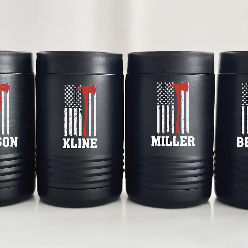 Firefighter Can Holders - Etsy