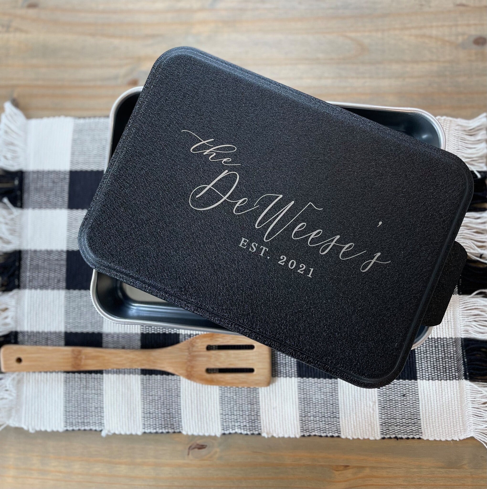 Custom Engraved Cake Pan, Personalized Cake Pan, Aluminum Cake Pan ...