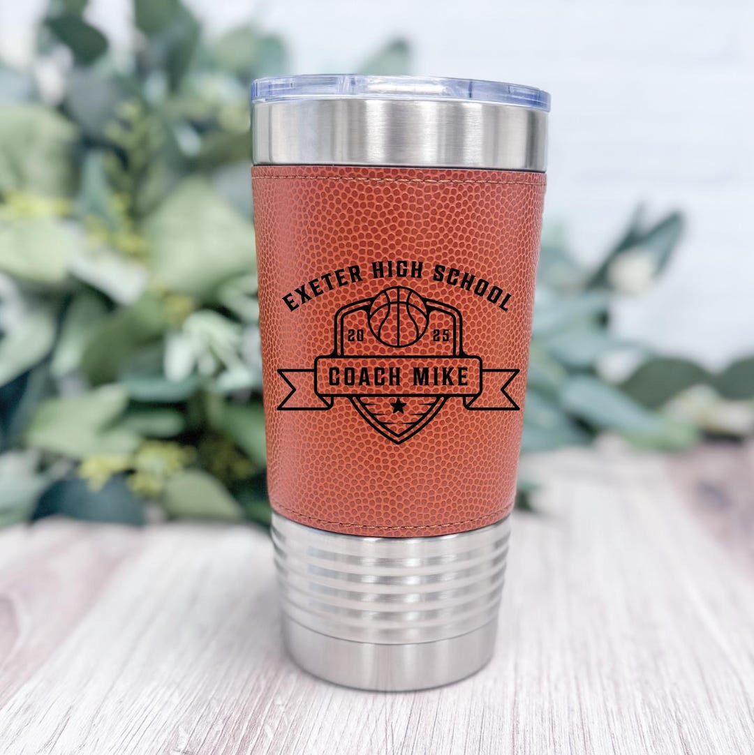 20oz Basketball Wrapped Coach Appreciation Gift - Etsy
