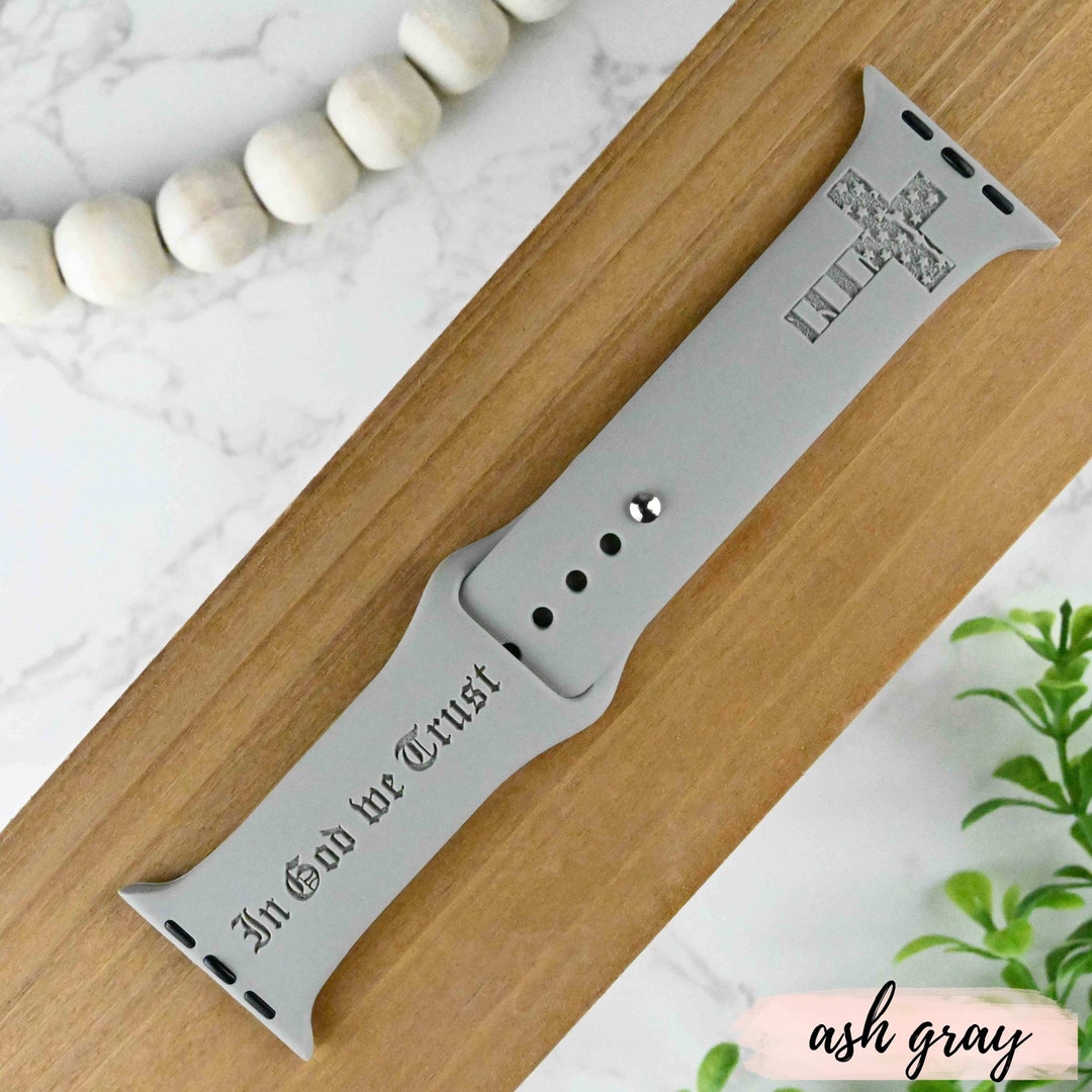 In God We Trust, Psalms 56:3-4 Watch Band Compatible With Apple Watch ...