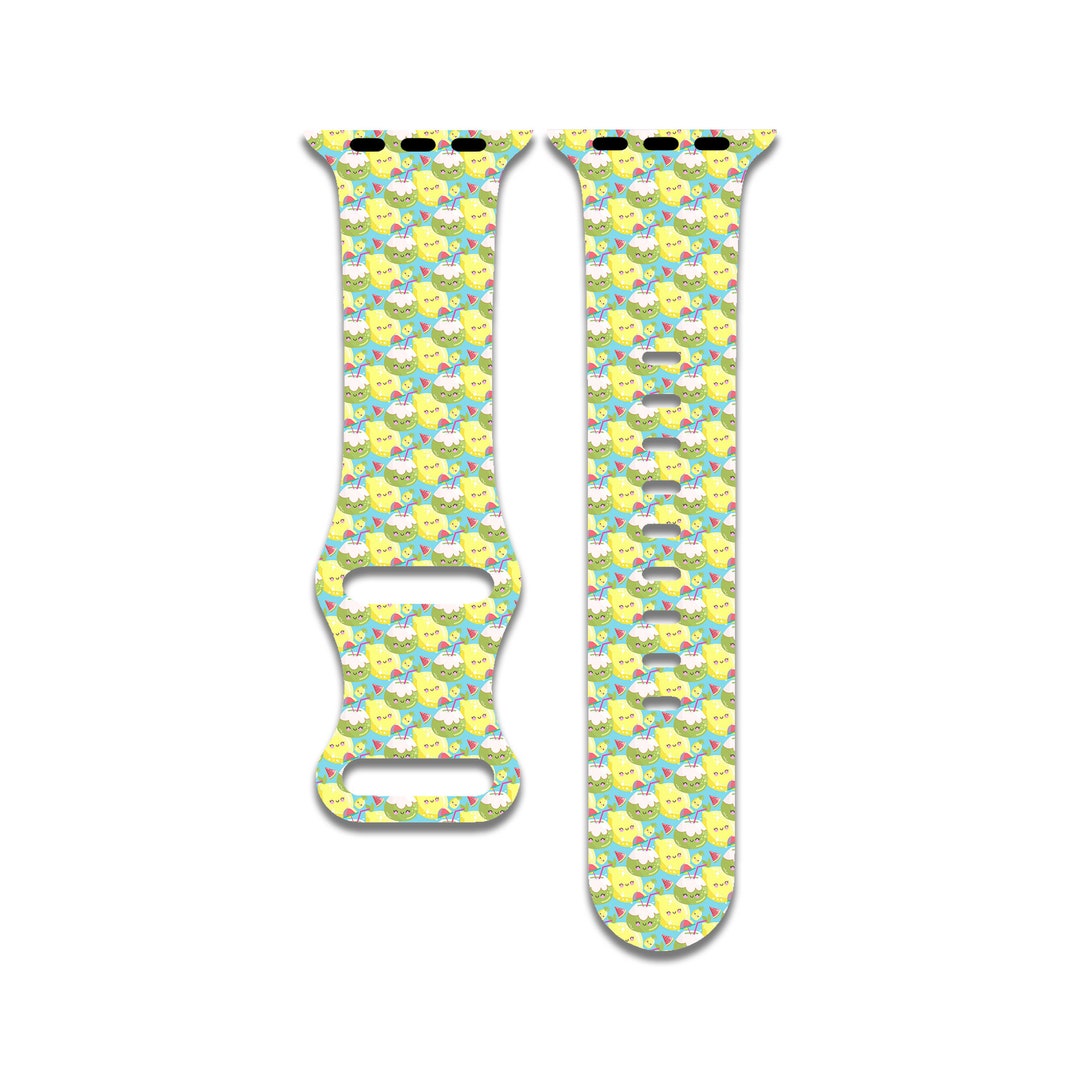 Noix de coco, kawaii, été, joli bracelet de montre, bracelet Apple ...