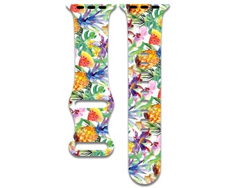 Abstract Dots, Pink Watch Band Compatible With Apple Watch Series 1-9 ...