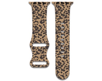 Abstract Leopard Print Apple Watch Band Compatible With Apple Watch ...
