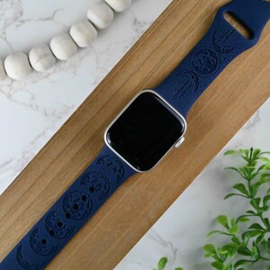Moon Phases, Celestial Watch Band Compatible With Apple Watch Series 1 ...