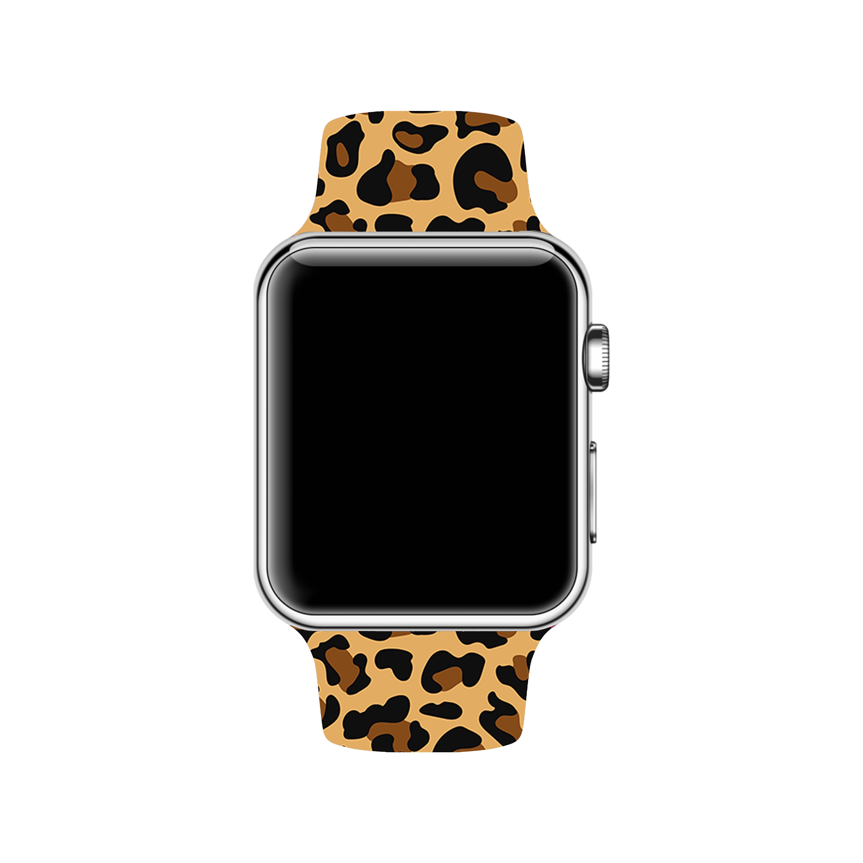 Leopard Print Watch Band Compatible With Apple Watch Series 1-9, 38mm ...