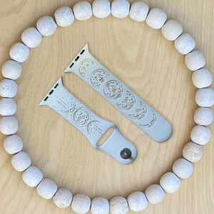 Moon Phases, Celestial Watch Band Compatible With Apple Watch Series 1 ...