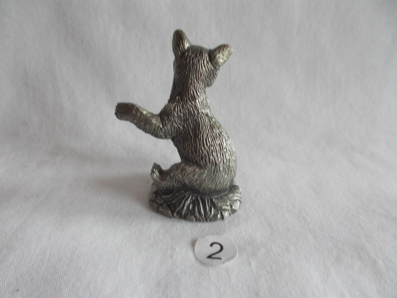 Vintage~pewter~squirrel~bear Cub~fawn~hedgehog~figurine~1980's~signed ...