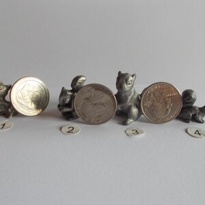 Vintagepewtersquirrelfigurine1980's90'swoodland Animalcollectableyour ...