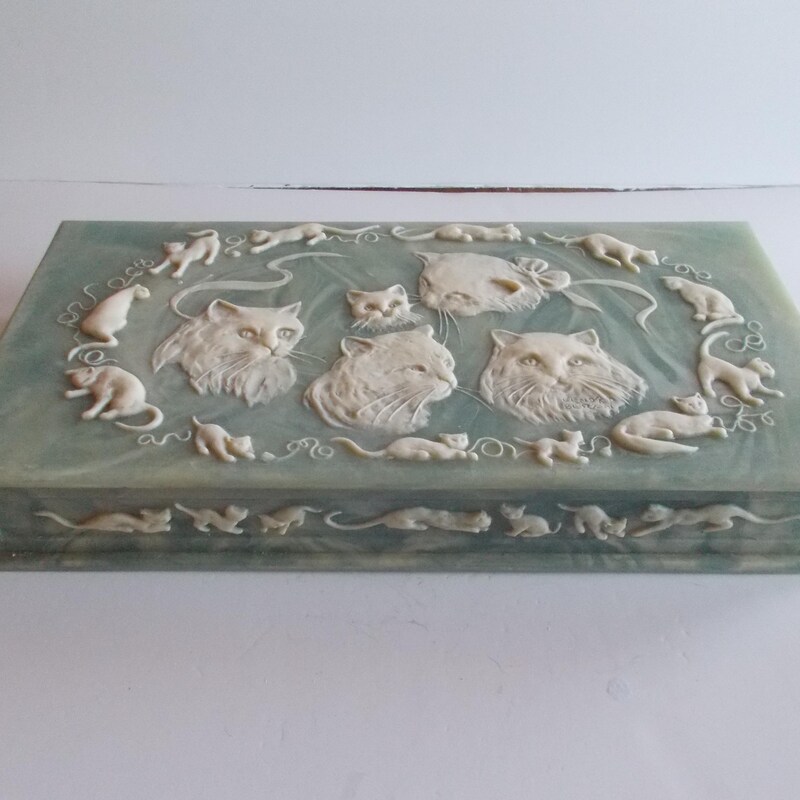 Incolay Jewelry Box - Etsy