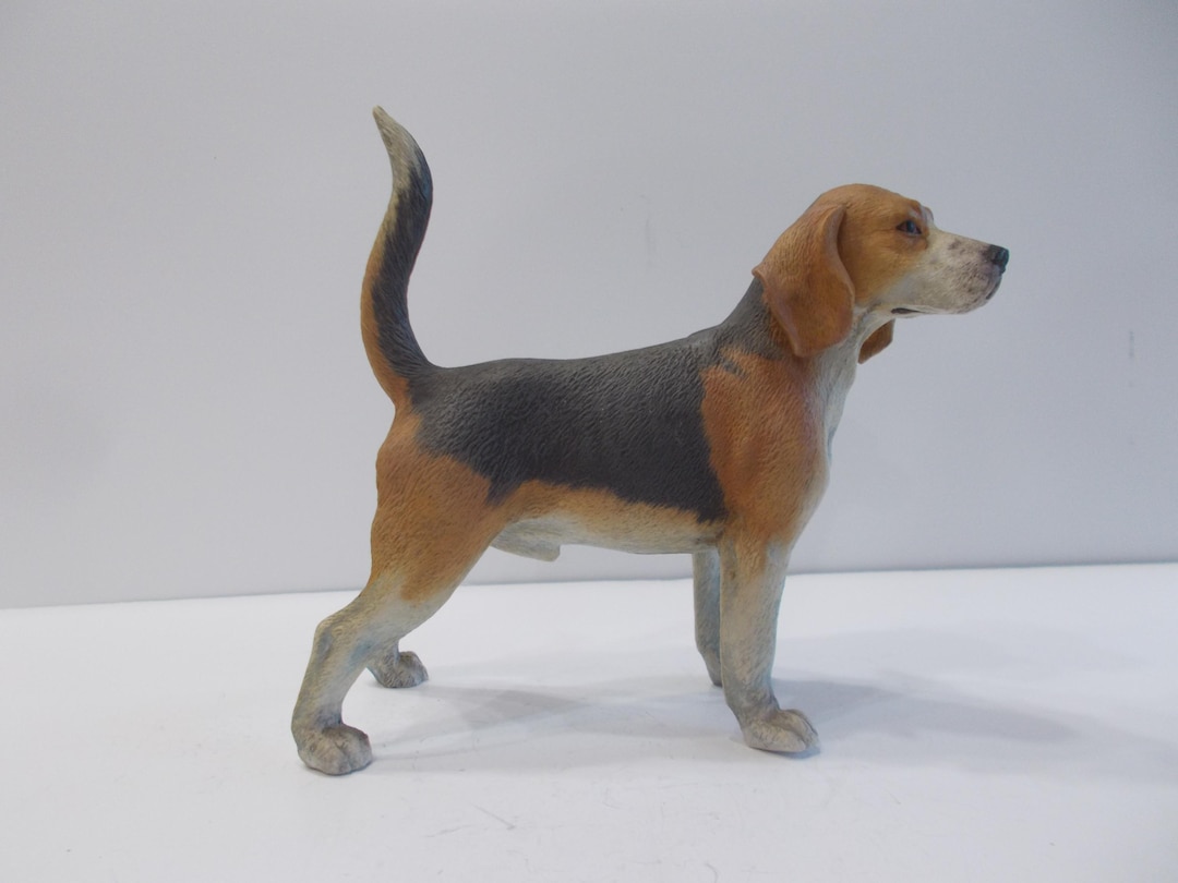 Beagle~dog~figurine~statue~60's~porcelain / Ceramic~hound~hunting~gun ...