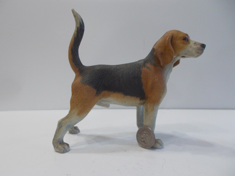 Beagle~dog~figurine~statue~60's~porcelain / Ceramic~hound~hunting~gun ...