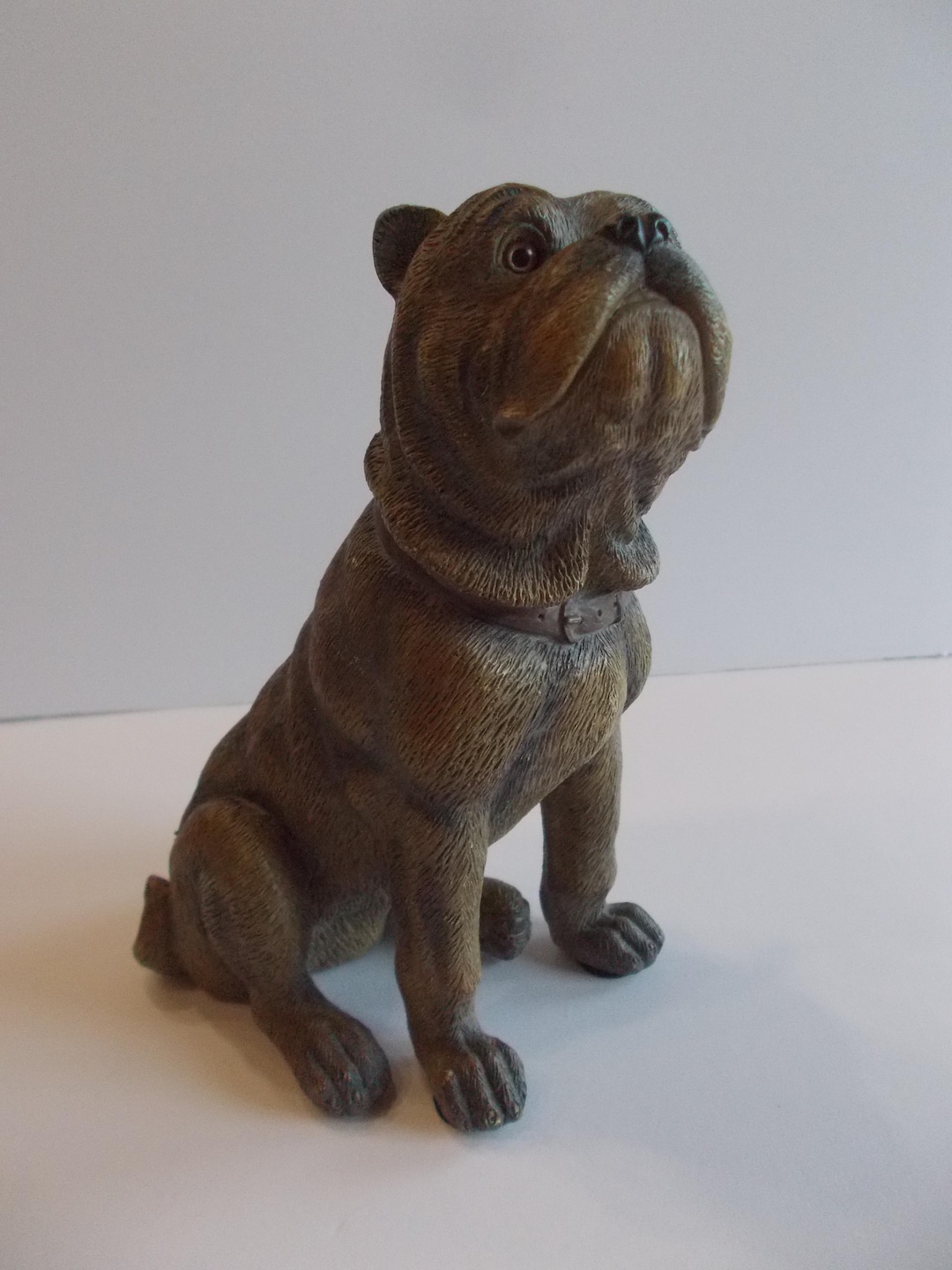 Mastiff~dog~statue~figurine~bull Mastiff~dog~signed~weighs 1lb ...