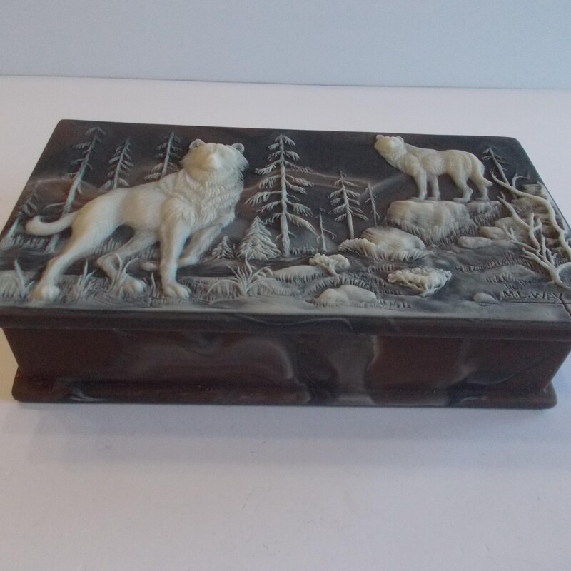 Incolay Jewelry Box - Etsy