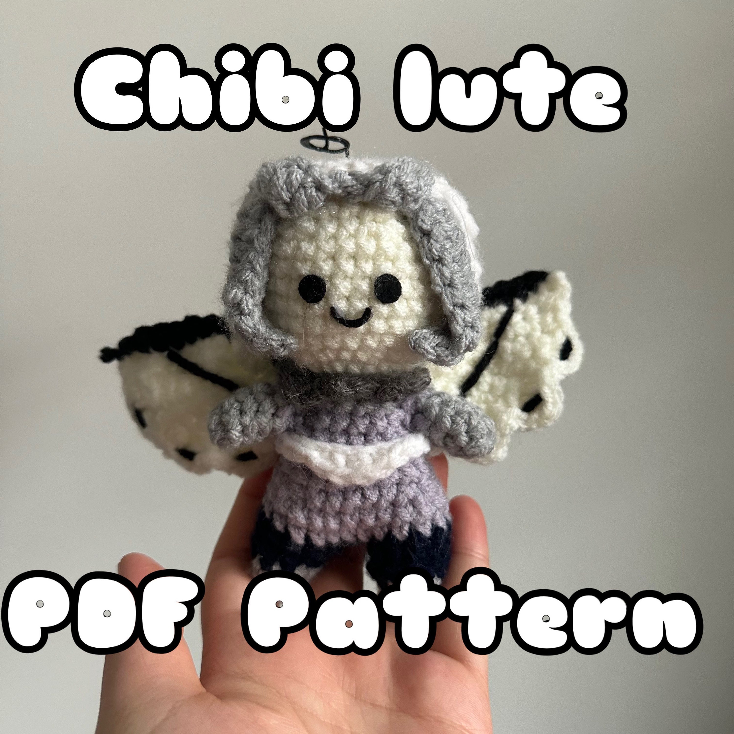 Chibi Lute Crochet PDF Pattern - Etsy