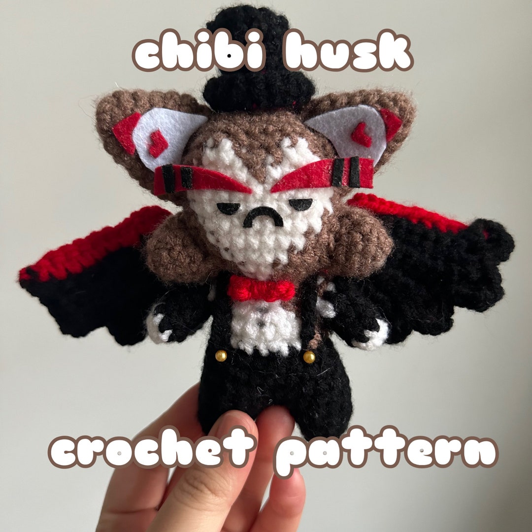 Chibi Husk Hazbin Hotel Inspired Digital PDF - Etsy