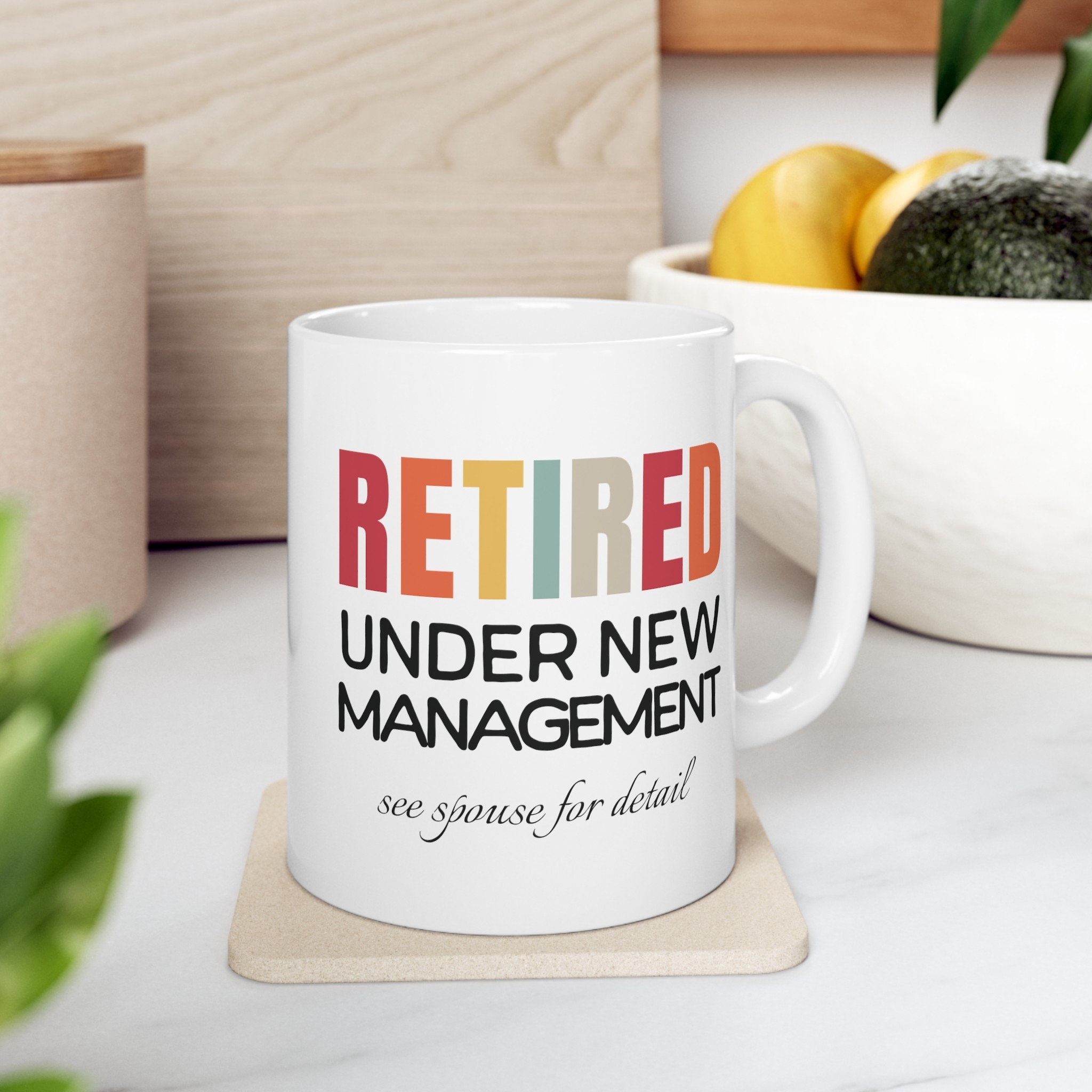 Happy Retirement Gift Coffee Mug, Gift for Her Mentor, Retirement Gift ...