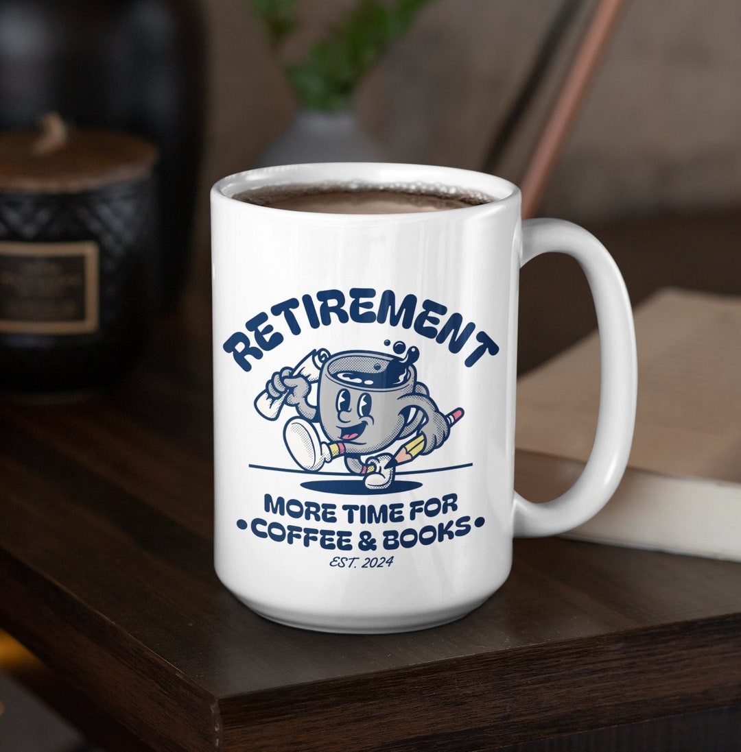 Happy Retirement Gift Coffee Mug, Gift for Her Mentor, Retirement Gift ...