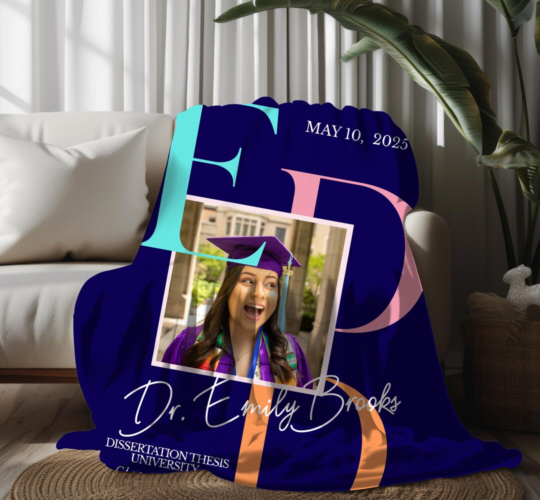 Custom EDD Doctorate Gift, Doctorate Graduation EDD Gift for Him Her ...