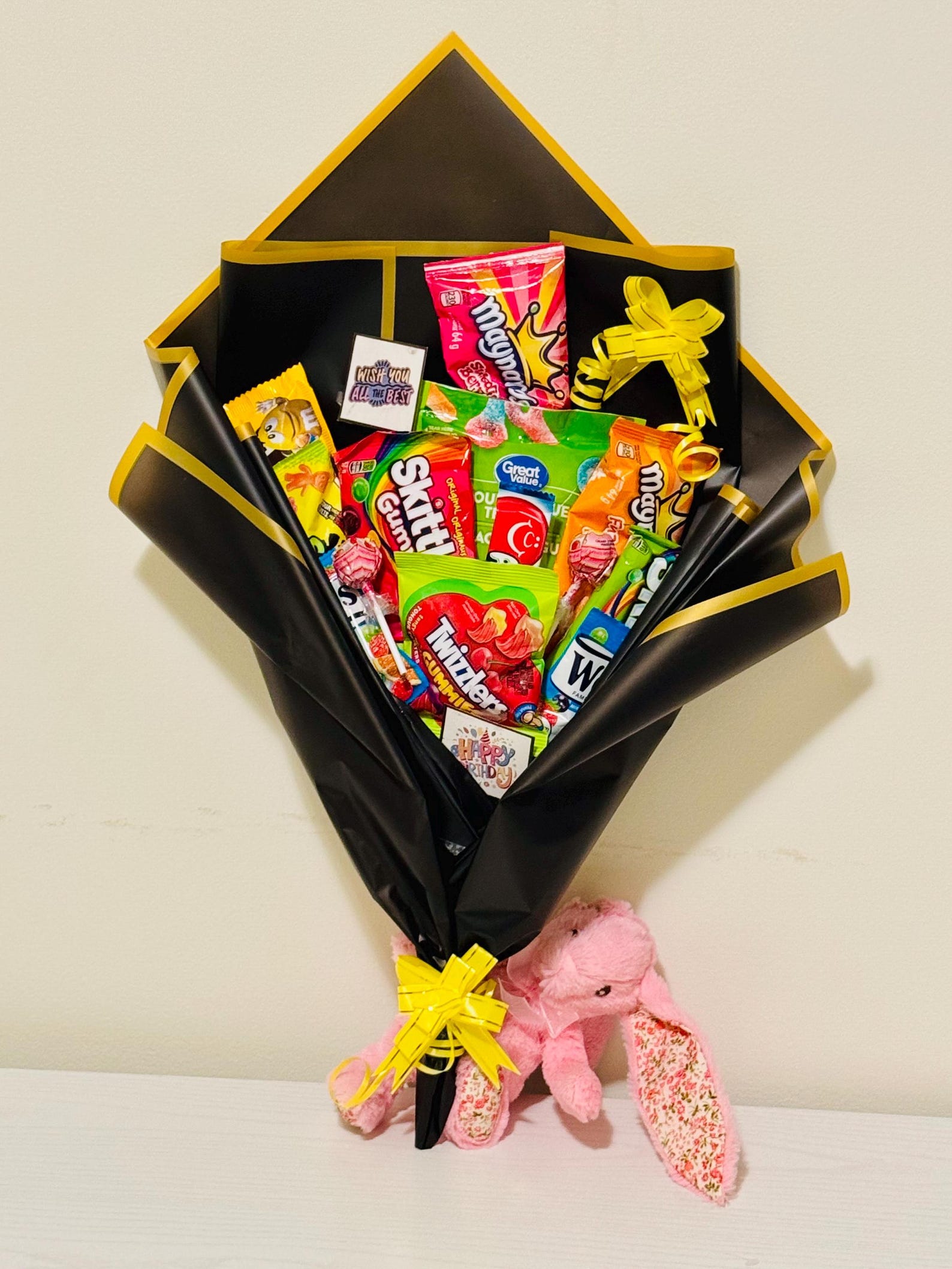Large Easter Candy Bouquet for Kids, Easter Gift for Kids, Graduation ...