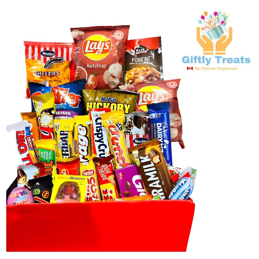 Ultimate Canadian Snack Box Christmas Gift Box Canadian Snacks Gift Box ...