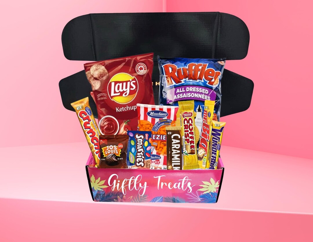 Canadian Snack Box, Affordable Easter Gifts, Easter Gift for Kids ...
