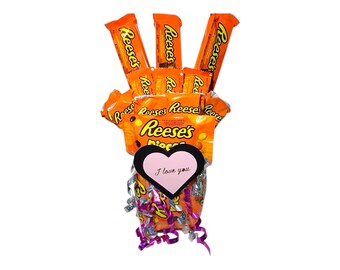 Reeses Candy Bouquet - Etsy