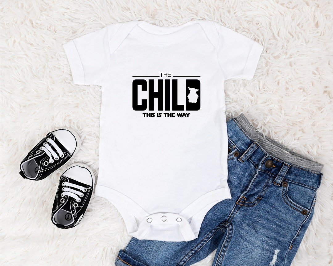 The Child - This is the Way - Statement Body Baby Bodysuit Mom Life ...