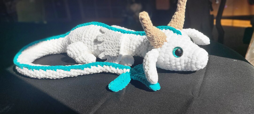 Jumbo Haku Themed Dragon Plush From Spirited Away - Etsy