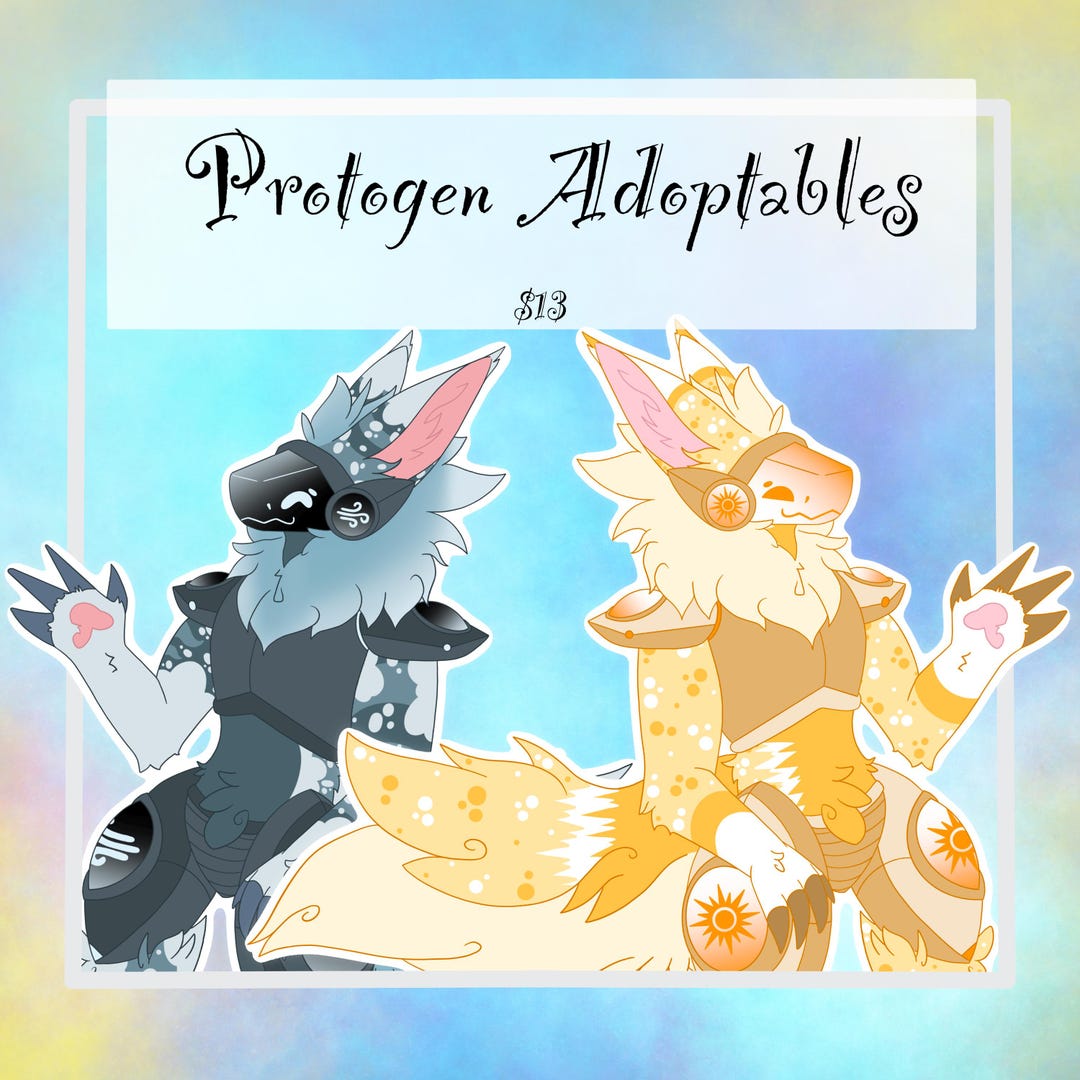Full-body Protogen Adoptables - Furry Fandom Original Characters ...