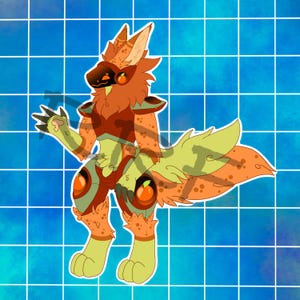 Full-body Protogen Adoptables - Furry Fandom Original Characters ...