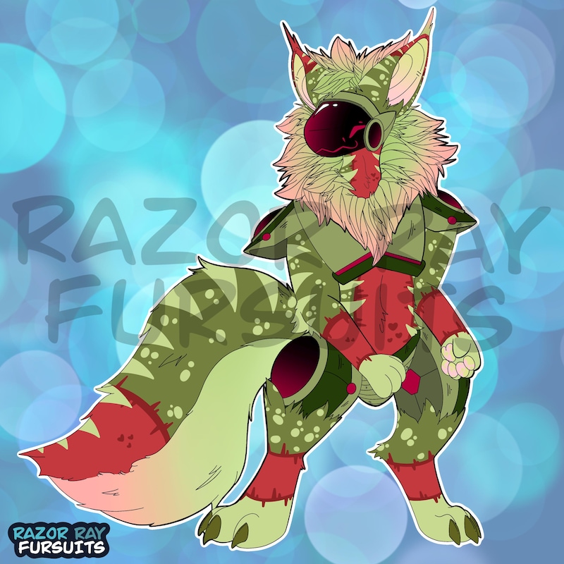 Protogen Full Body Fursuit - Etsy