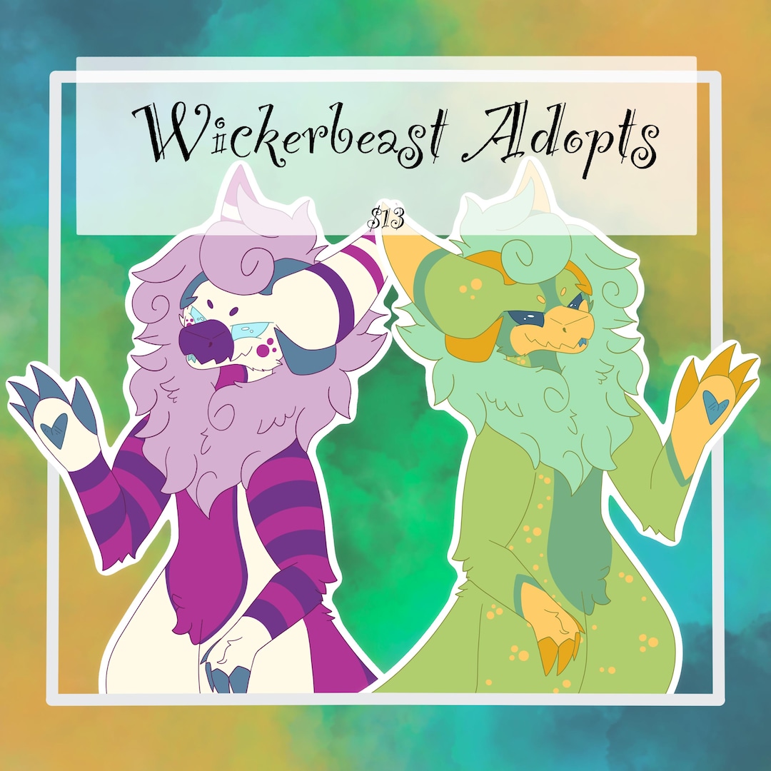 Full-body Wickerbeast Adoptables - Furry Fandom Original Characters ...