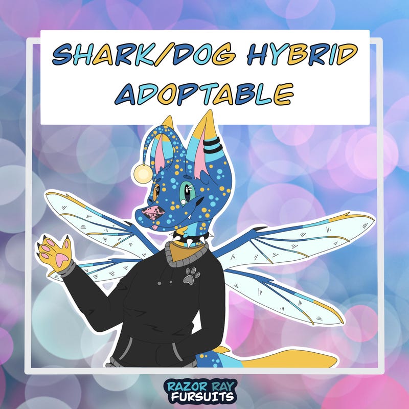 Shark Fursona - Etsy