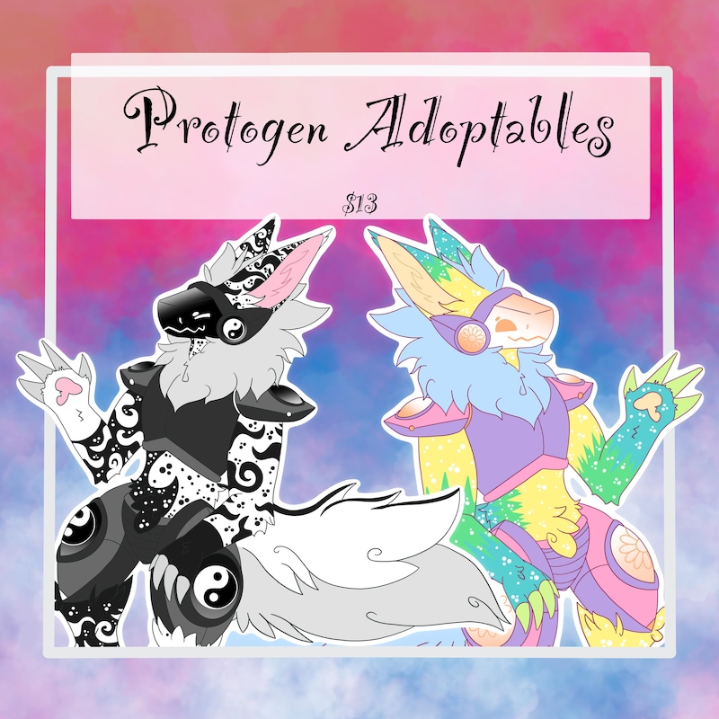 Furry Reference Base Protogen - Etsy