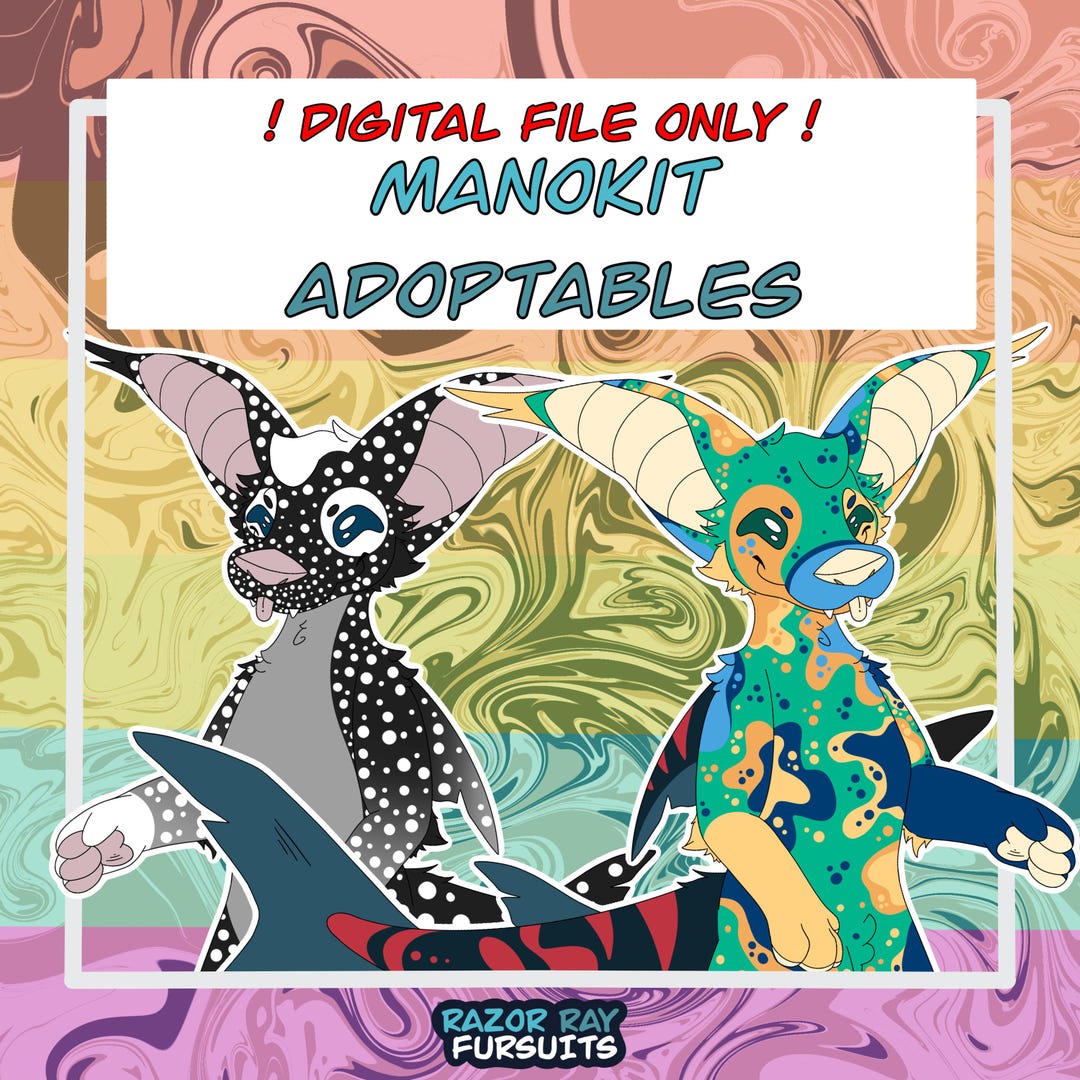 Fursona Adoptables // Full-body Manokit Adopts // Furry Fandom Original ...