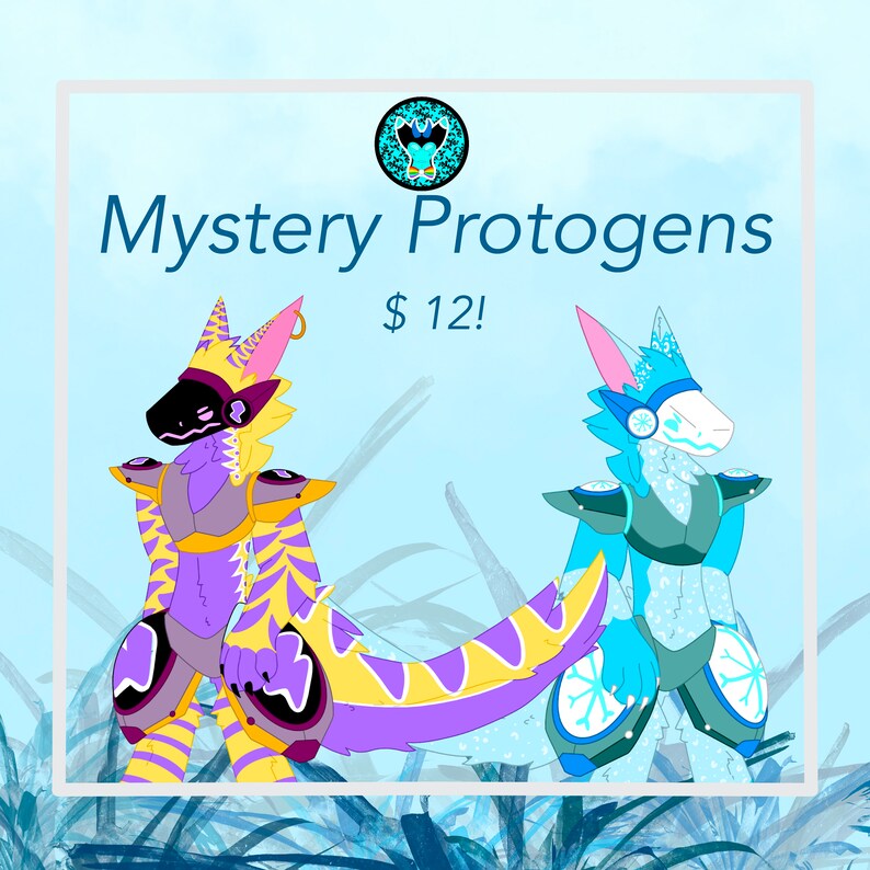SALE Mystery Protogen Adopts Random Fursonas / Character Adoptables - Etsy