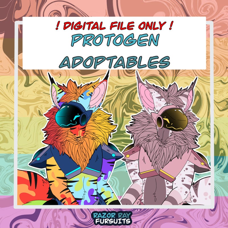 Protogen Pfp - Etsy