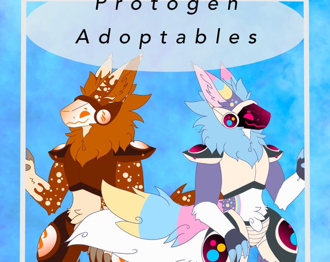 SALE! Protogen Adoptables - Furry Fandom Original Characters / Fursonas ...