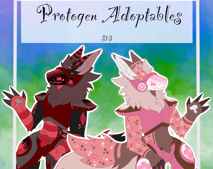 Full-body Protogen Adoptables - Furry Fandom Original Characters ...