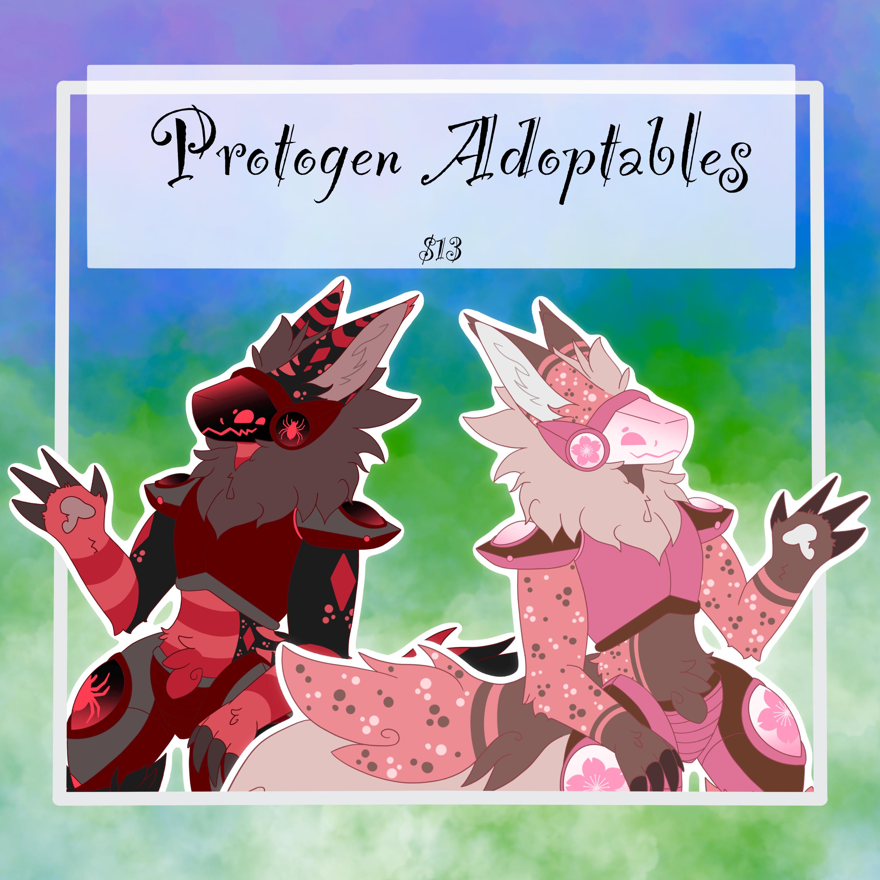 Full-body Protogen Adoptables - Furry Fandom Original Characters ...