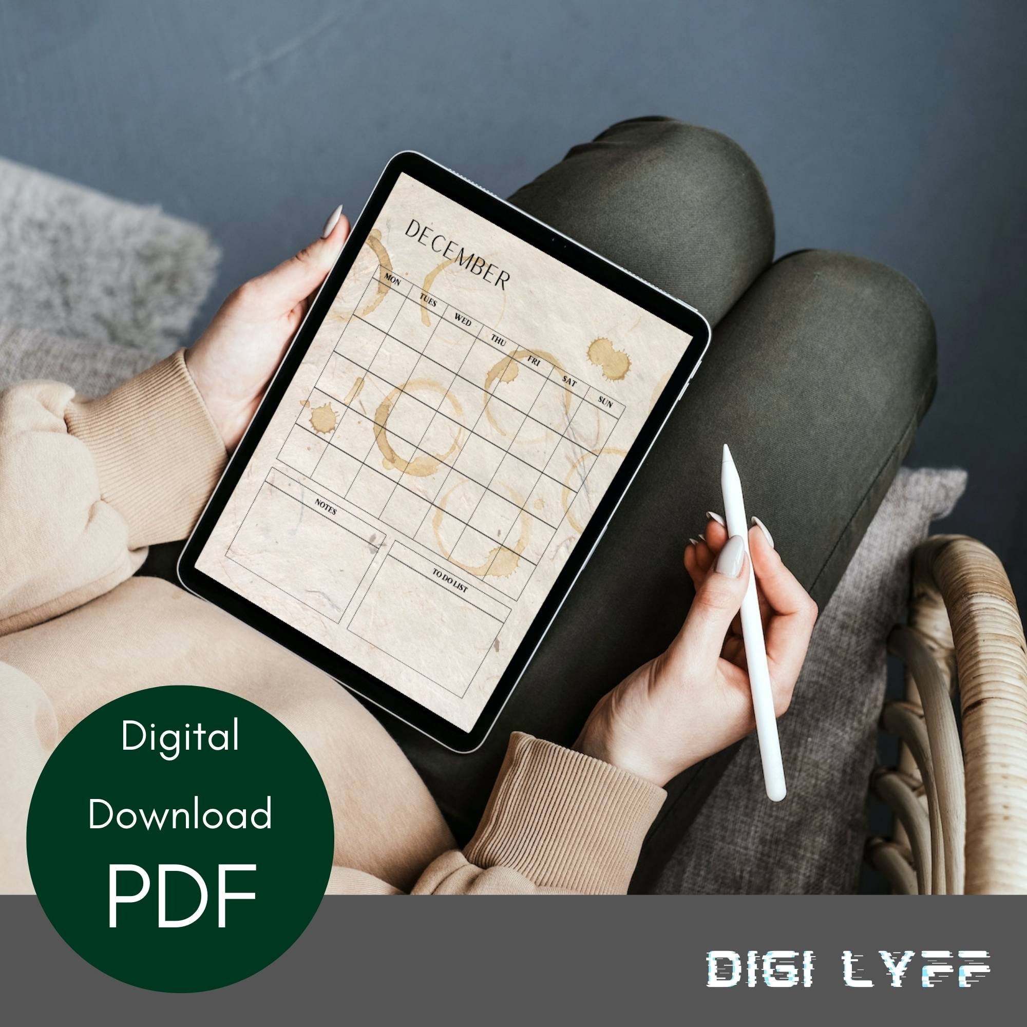 Dark Academia | Digital Planner | Daily | Weekly | Monthly | Planner ...